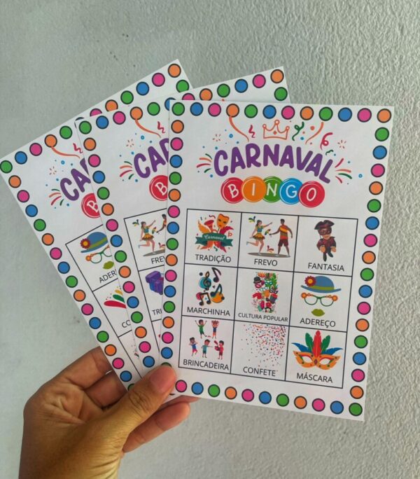 Bingo de Carnaval - Aula Interativa