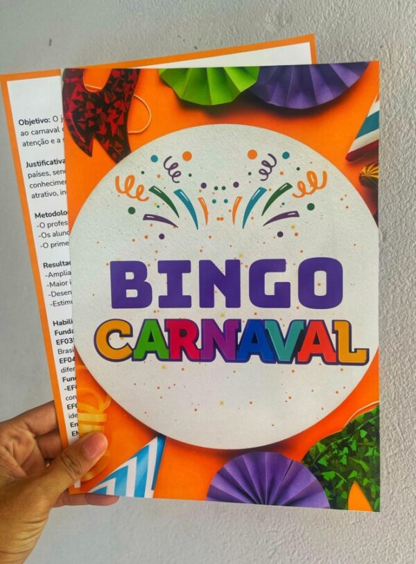 Bingo de Carnaval - Aula Interativa